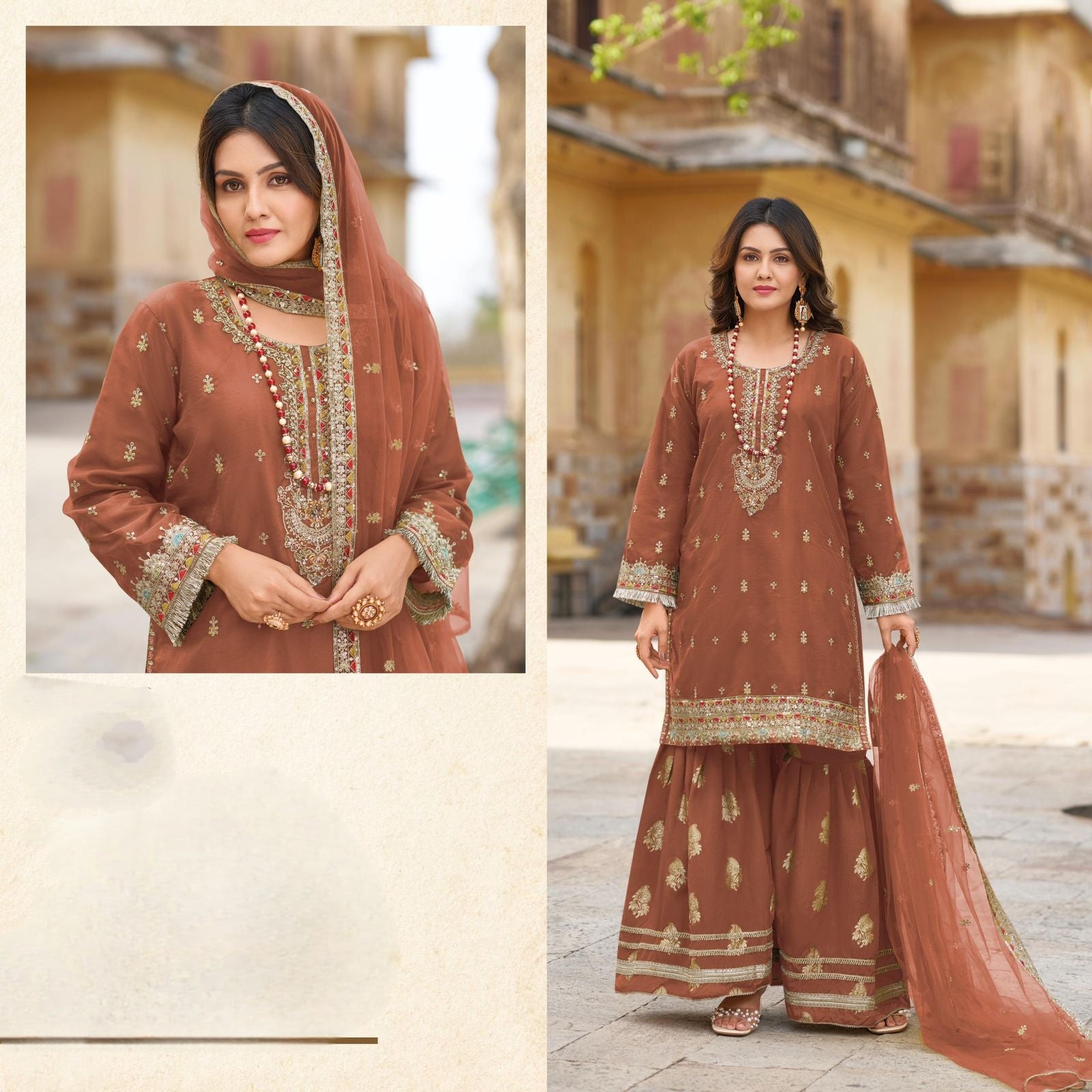 READYMADE GRARA SUIT SH – Alranafashion